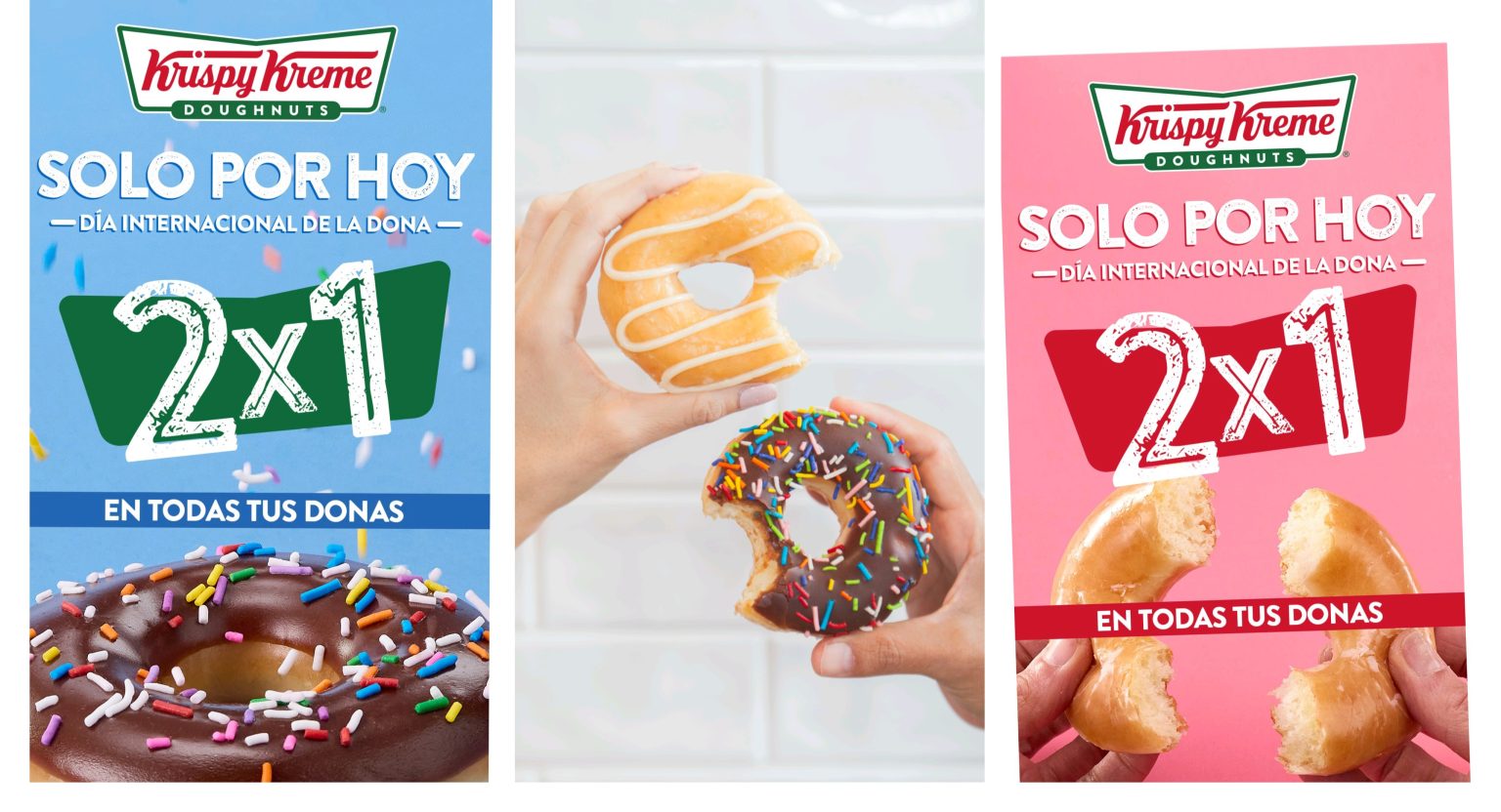KRISPY KREME(R) Endulza el Día Internacional de la Dona con ‘2 X 1 EN TODAS SUS DONAS’ y Precios ...