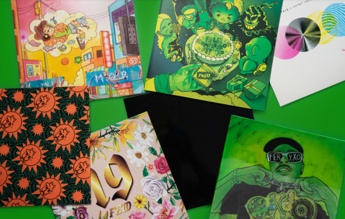 LOS ÁLBUMES DE FEID QUE LIDERAN LAS LISTAS LLEGAN A FORMATO VINILO POR ...